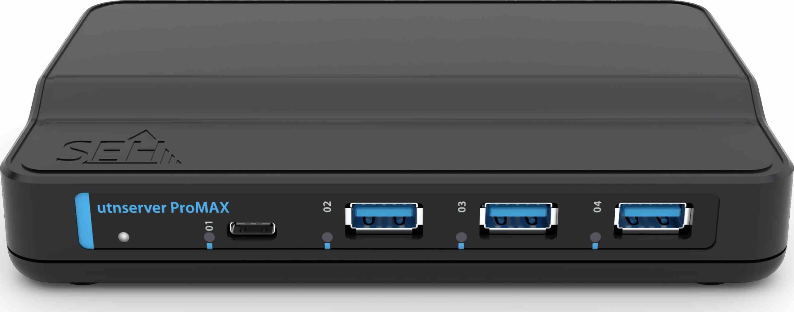 New USB Deviceserver utnserver ProMAX from SEH Technology - PCR